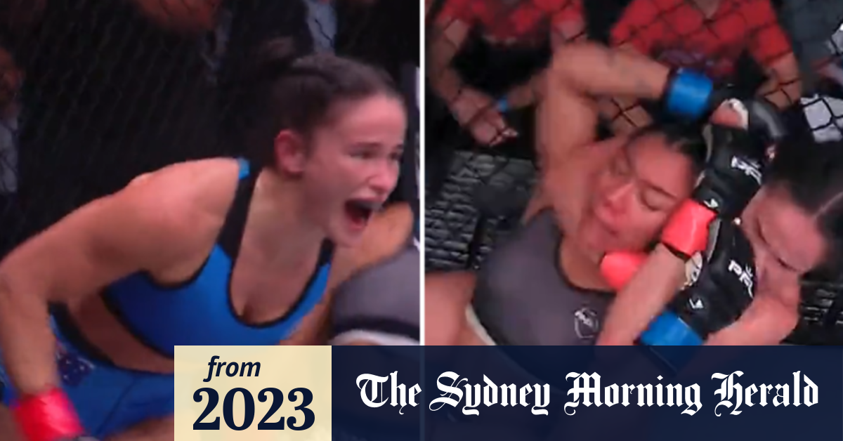 Video: Chelsea Hackett wins by submission on PFL debut