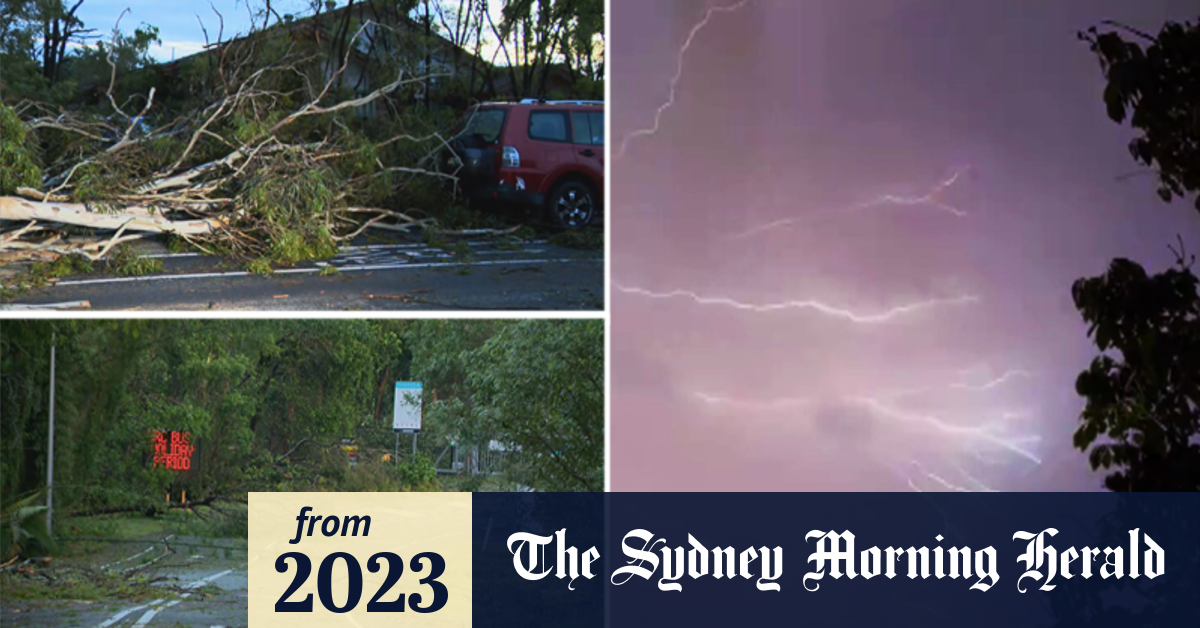 Video: Flash storm hits Queensland's south-east