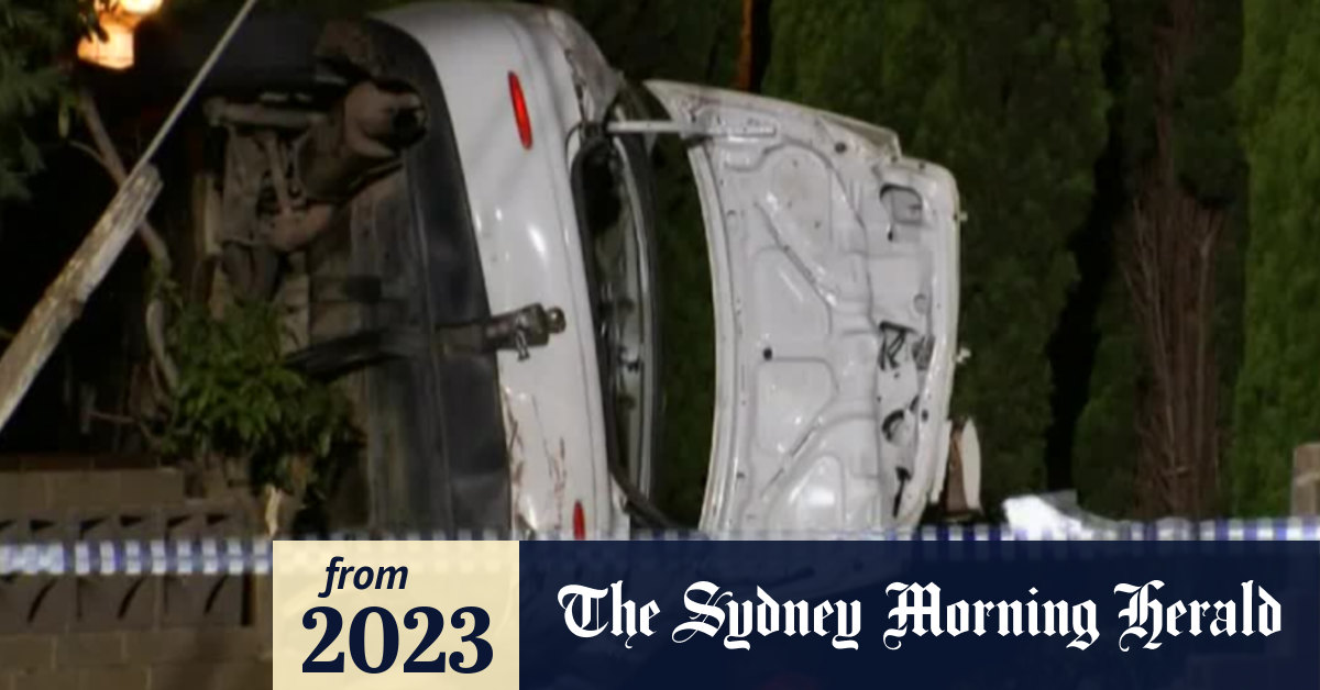 Video: Learner driver in hospital after losing control of car