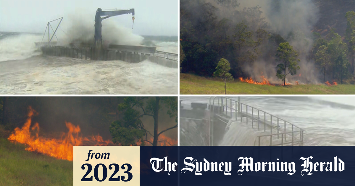 Video: More than 50 fires burning in Queensland as scorching weather ...