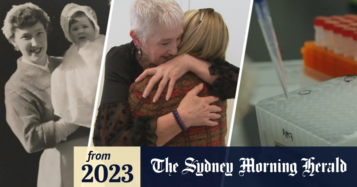 Video: Sisters brought together by DNA testing breakthrough