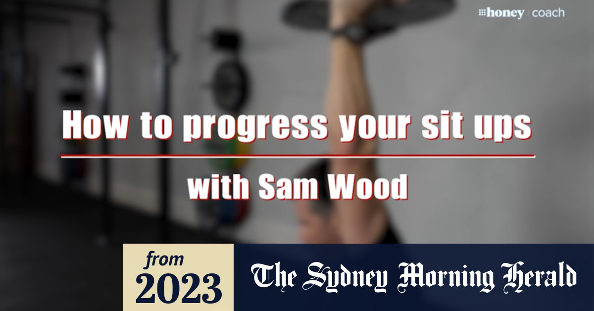 Video: How to progress your sit ups with Sam Wood