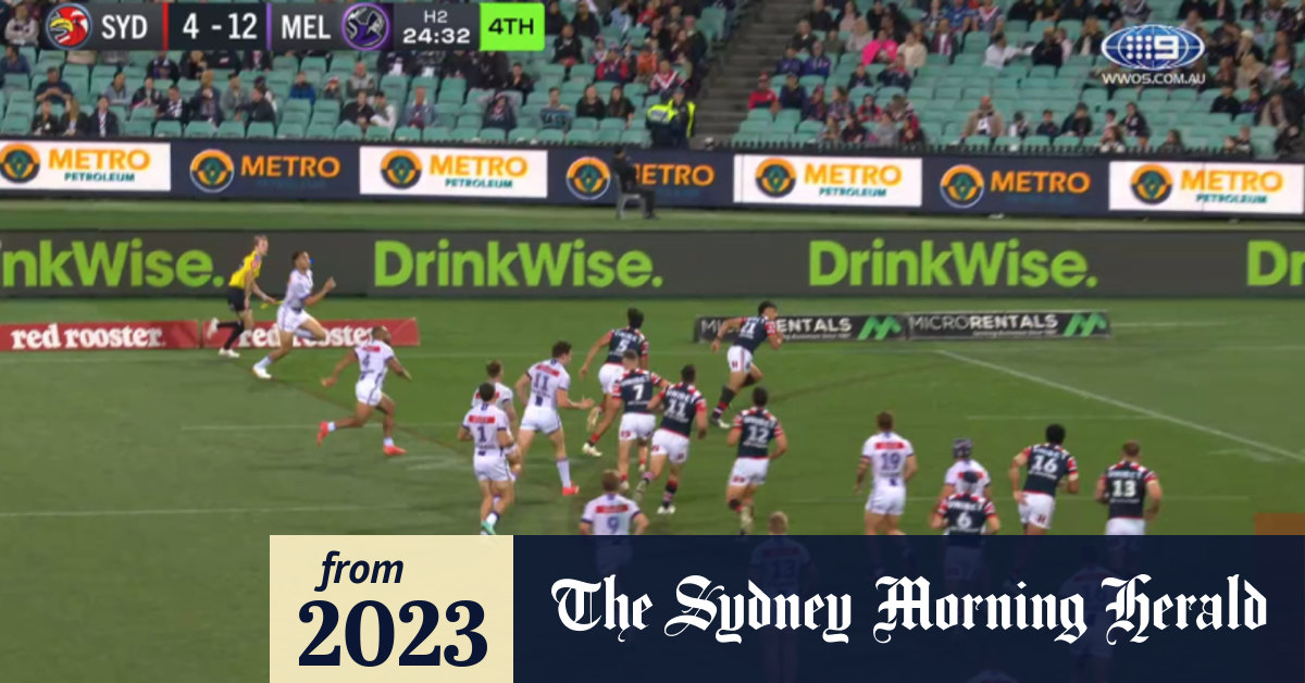 Video: NRL Highlights: Roosters v Storm - Round 20