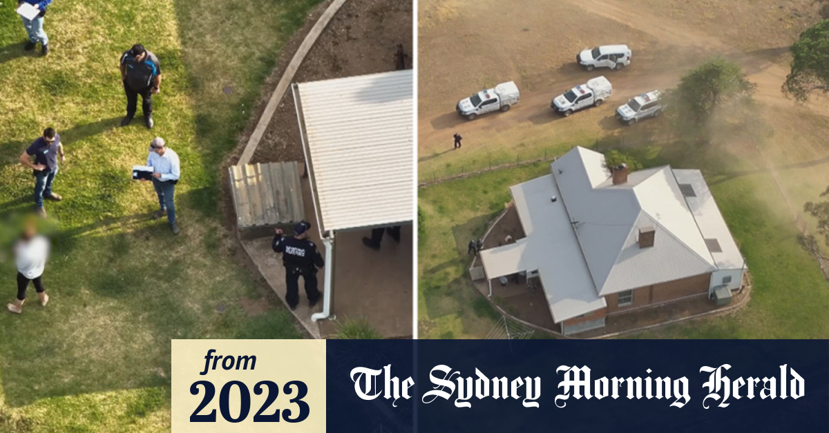 Video: Man charged with murder after body found in burnt-out tree