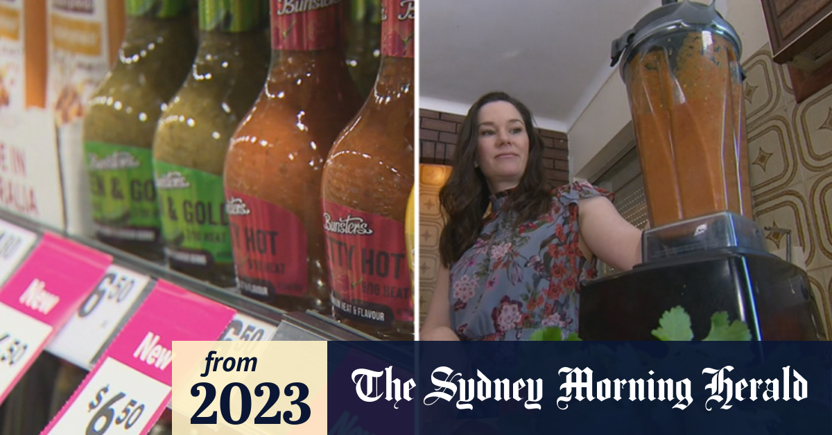 Video: Perth mum's hot sauce hits Woolworths shelves
