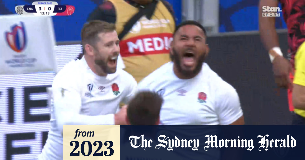 Video: England vs Fiji RWC every try