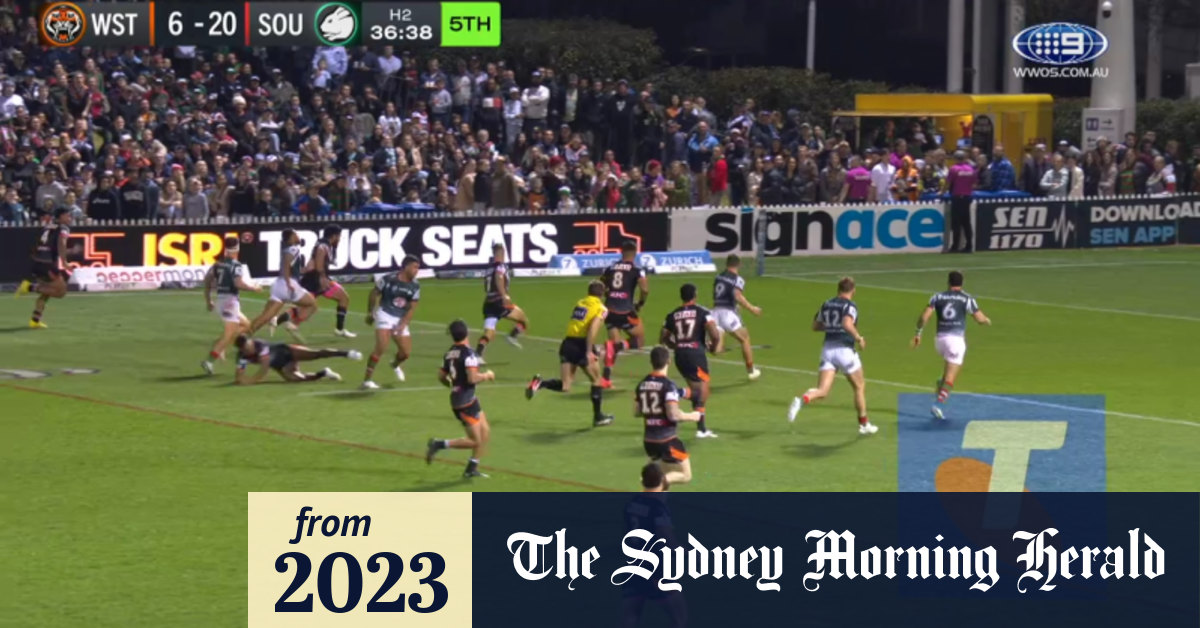 Video: NRL Highlights: Tigers v Rabbitohs - Round 22