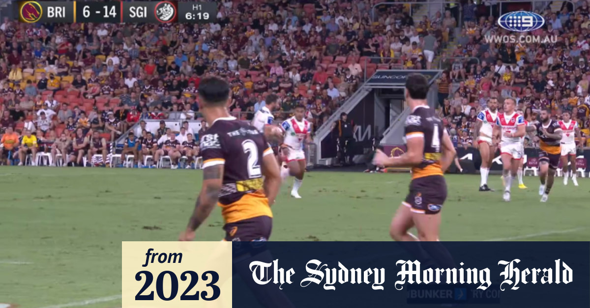 Video: NRL Highlights: Broncos v Dragons - Round 3