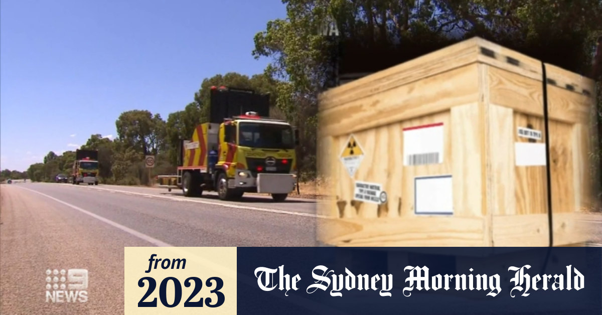 Video: Search for lost radioactive capsule begins in Western Australia