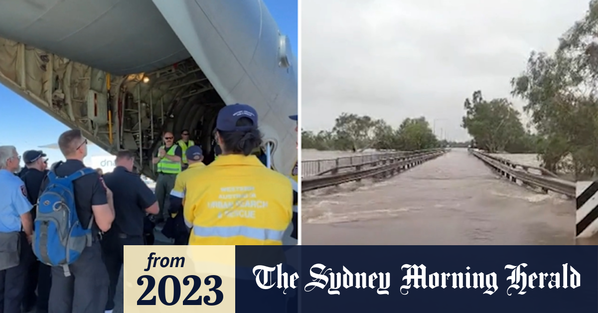 Video: Evacuations across flood-hit WA