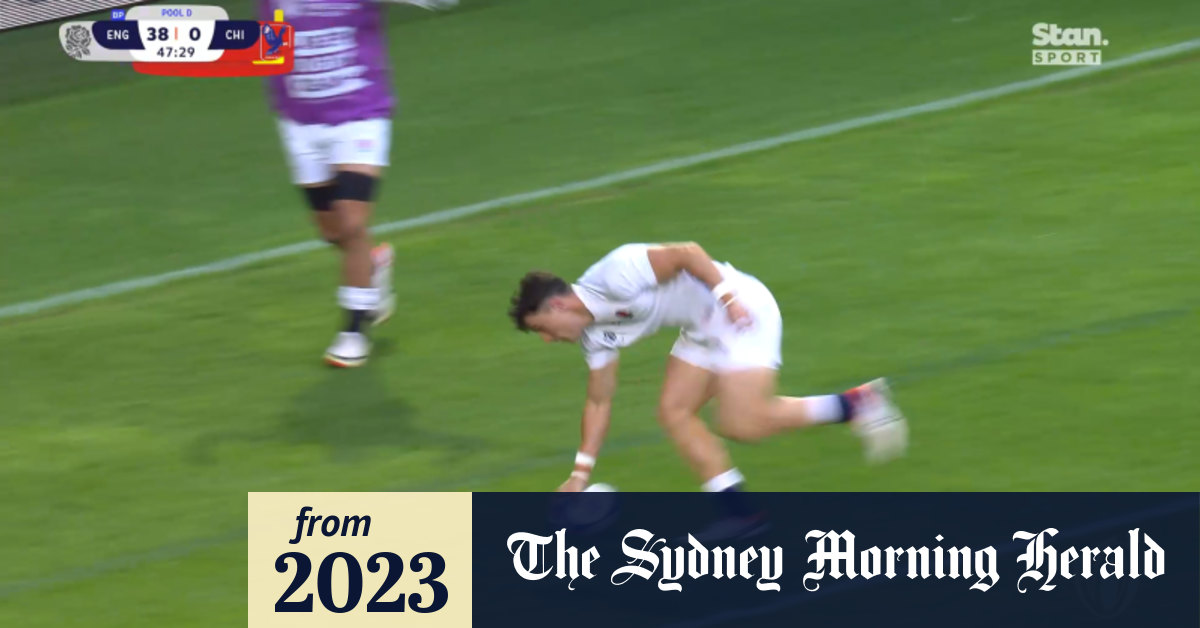 Video: England vs Chile RWC every try