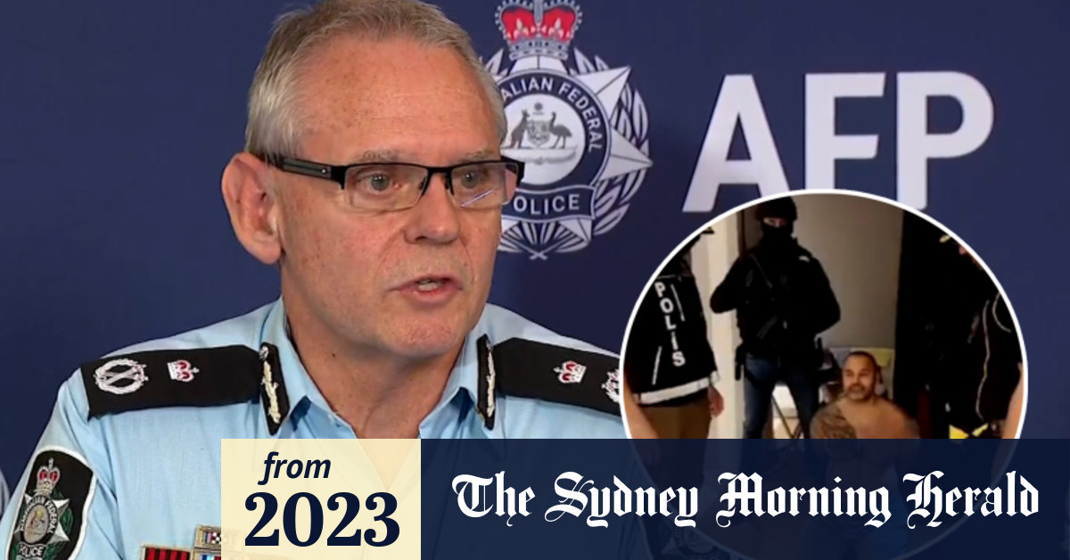 Video: AFP assistant commissioner Nigel Ryan press conference