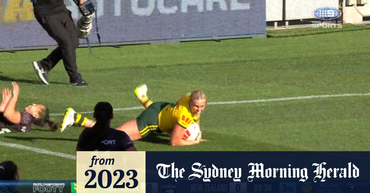 Video: Superb cut-out pass sets up Jillaroos