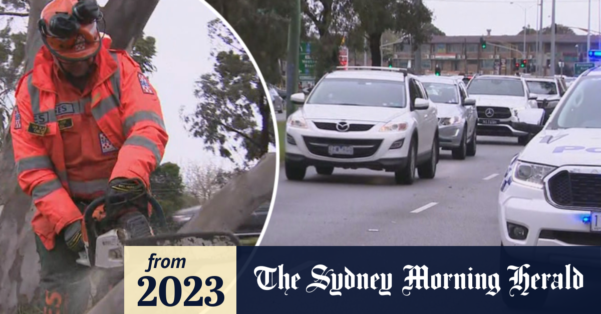 Video: Wild weather hits Melbourne