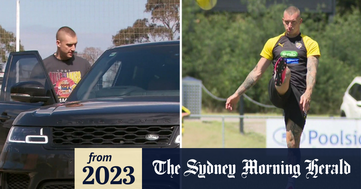 Video: Dustin Martin's stolen car used in crime spree