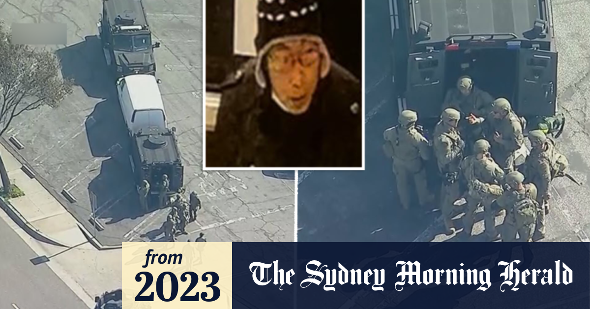 Video: Tactical team search van believed to be connected to Monterey ...