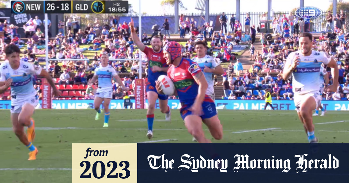 Video: NRL Highlights: Knights v Titans - Round 11