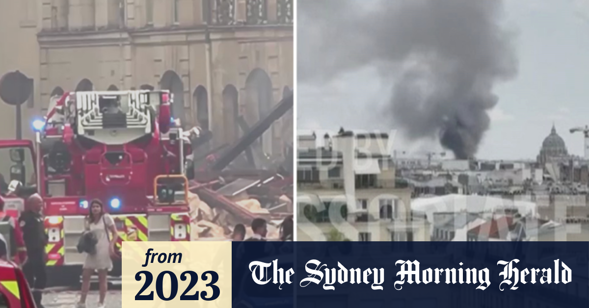 Video: Major explosion rocks Paris