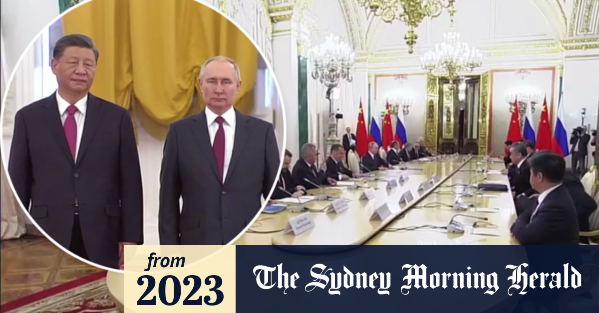 Video: Vladimir Putin, Xi Jinping discuss peace proposal for Ukraine