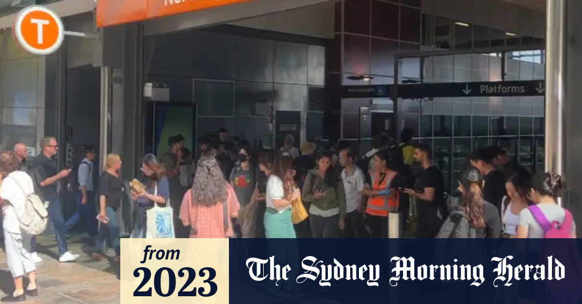 Video: Sydney train outage causes mass delays