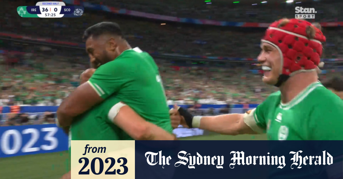 Video: Ireland vs Scotland RWC highlights