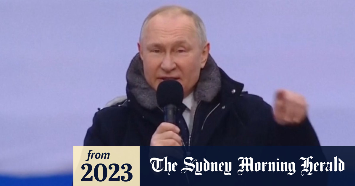Video: Putin delivers pro-war message