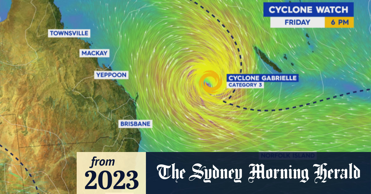 Video: Tropical Cyclone watch declared for Norfolk Island as Cyclone ...