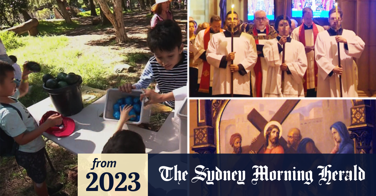 Video: Thousands of Easter celebrations begin