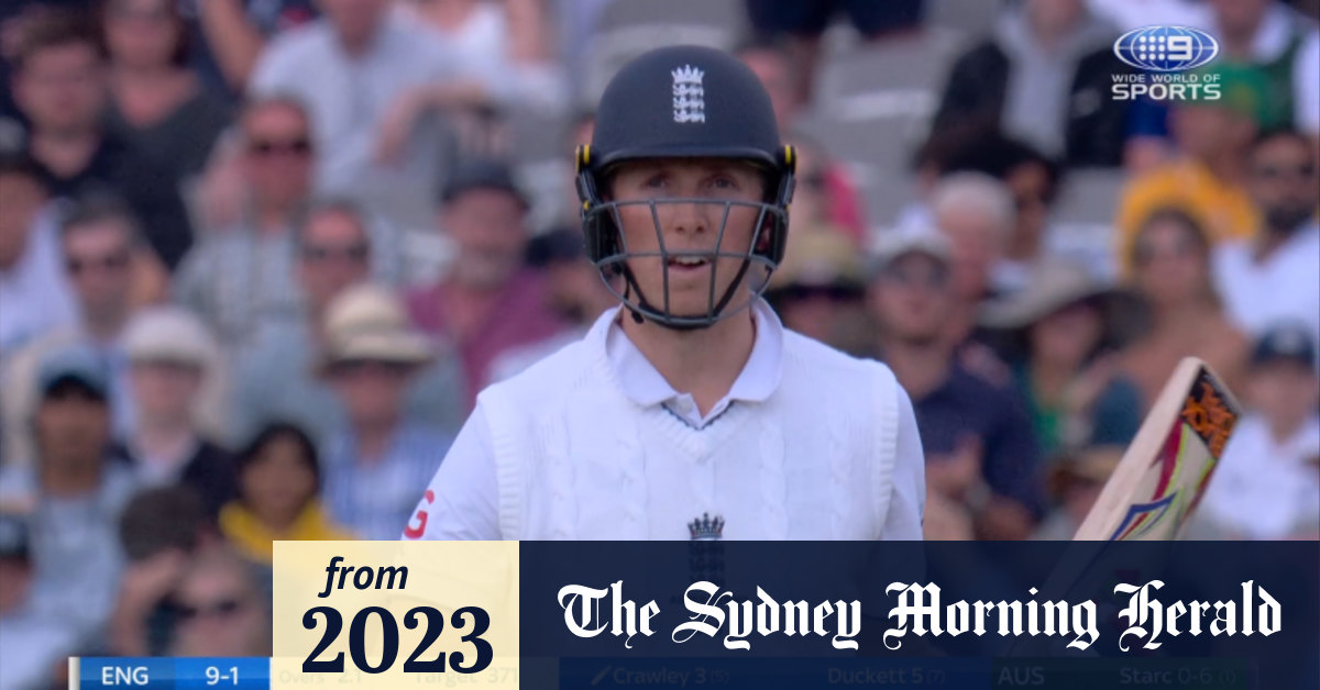 Video: Crawley strangled down leg side