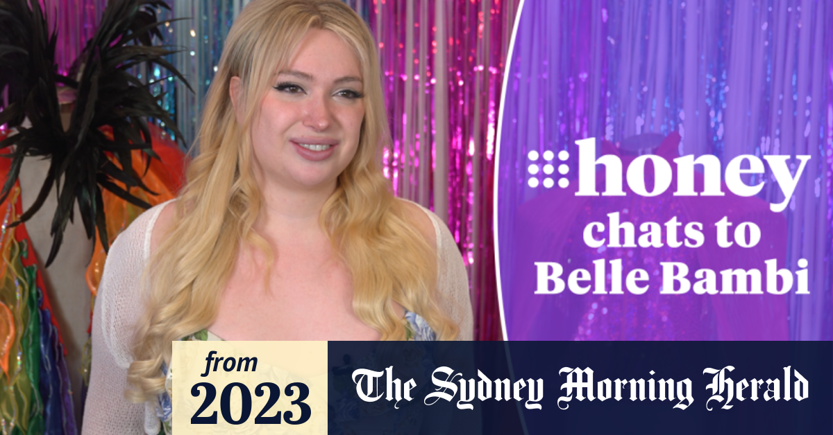 Video: Belle Bambi opens up about Aussie actor Mat Stevenson adopting her