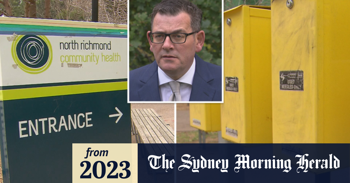 Video: North Richmond safe injecting room to be made permanent