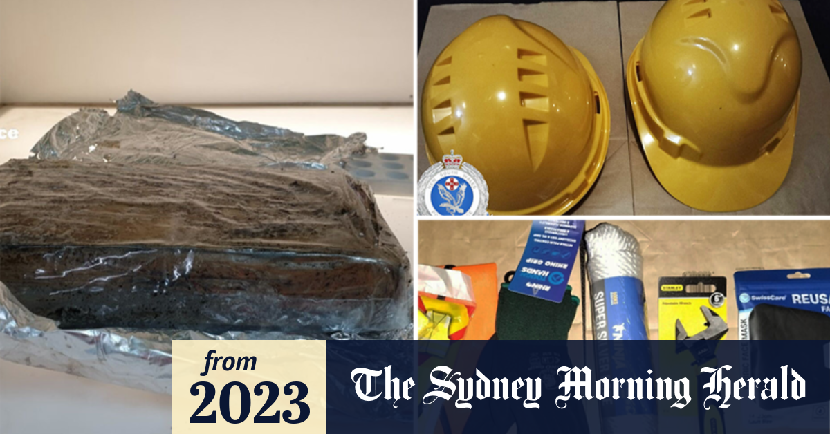 Video: Two men charged after 120kg of cocaine found in shipping container