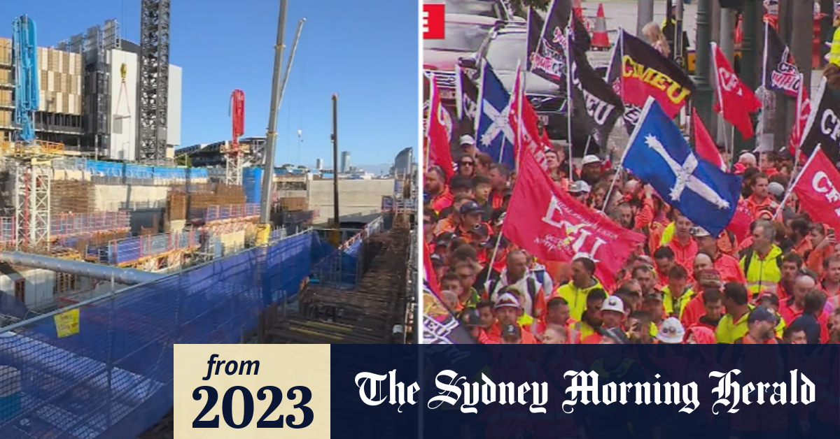 Video: Queensland's Cross River Rail project worker critical