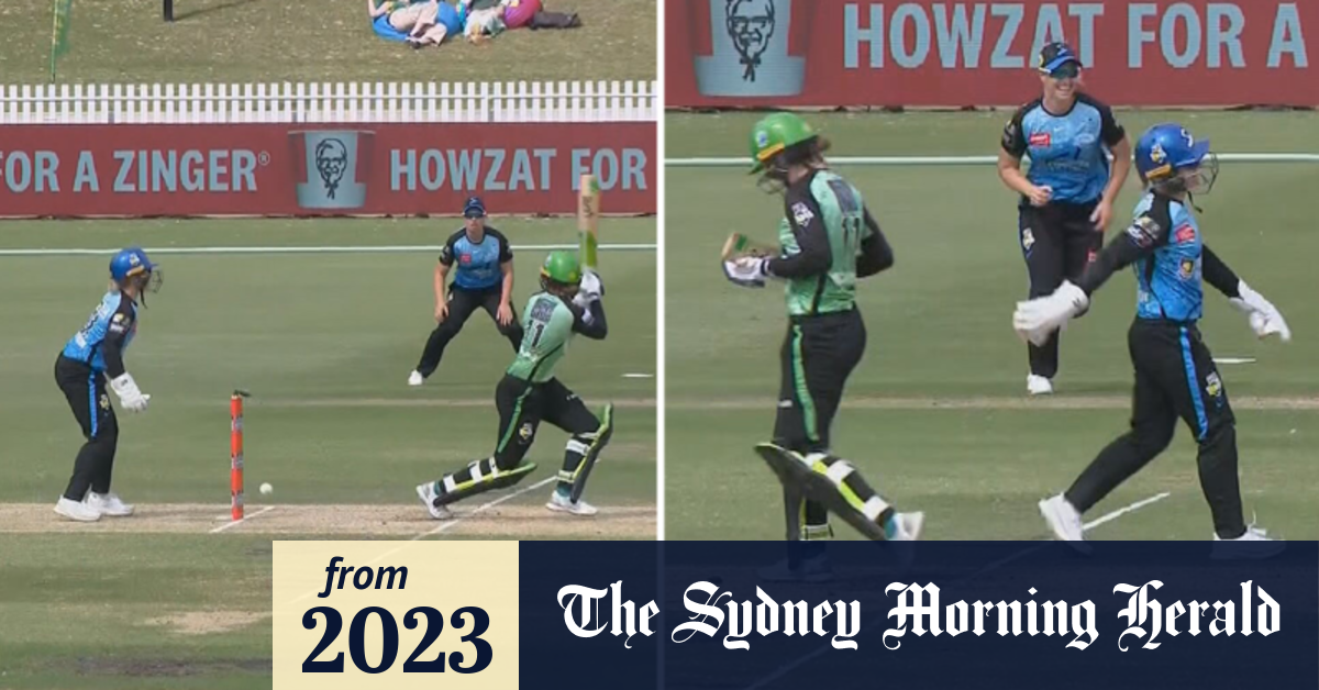 Video: Controversial stumping sees McKenna walk