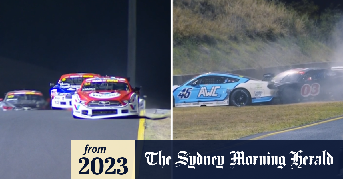 Video: Trans Am title hopeful crashes on last lap