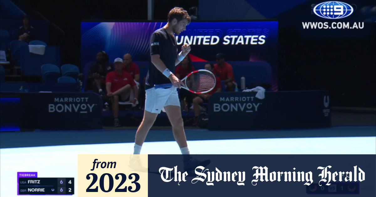 Video: United Cup Highlights: Taylor Fritz v Cameron Norrie