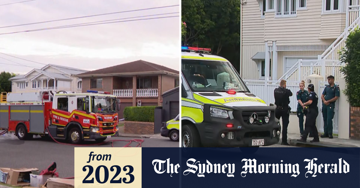 Video: Man critically injured after Brisbane house fire