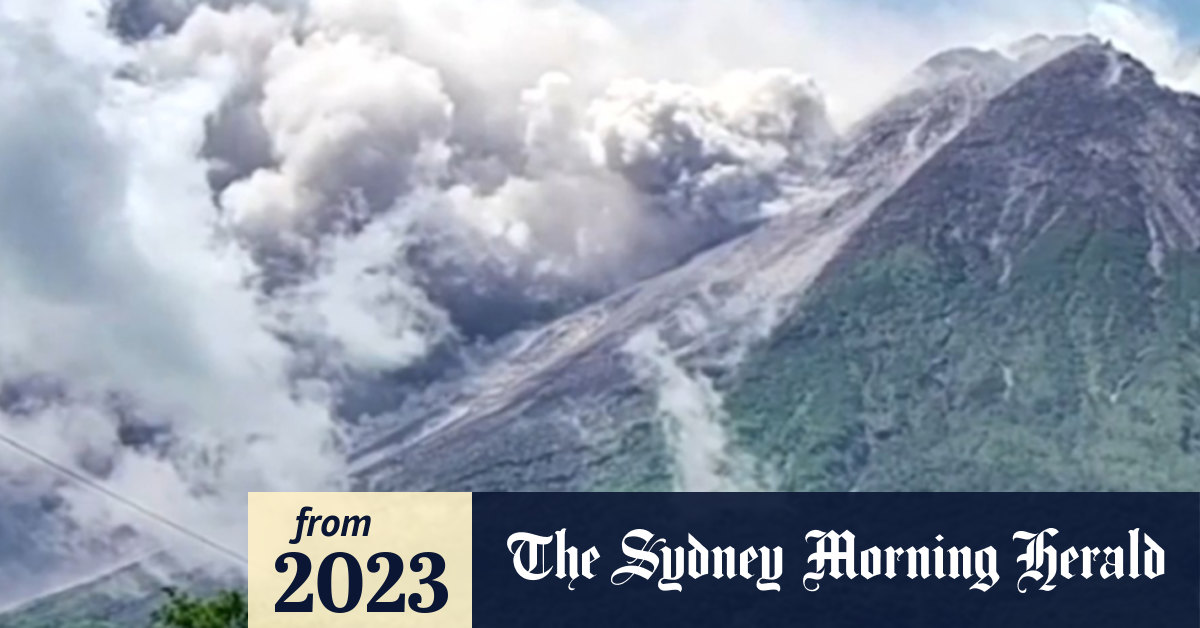 Video: Indonesia's most active volcano erupts