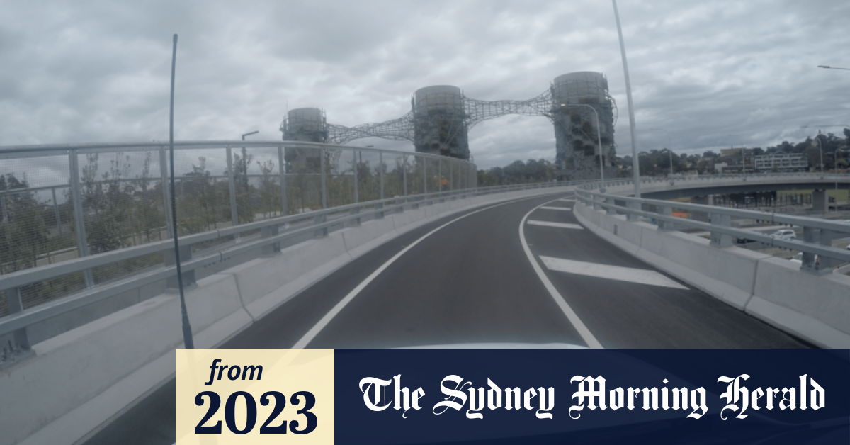 Video: The Crescent overpass at Rozelle interchange