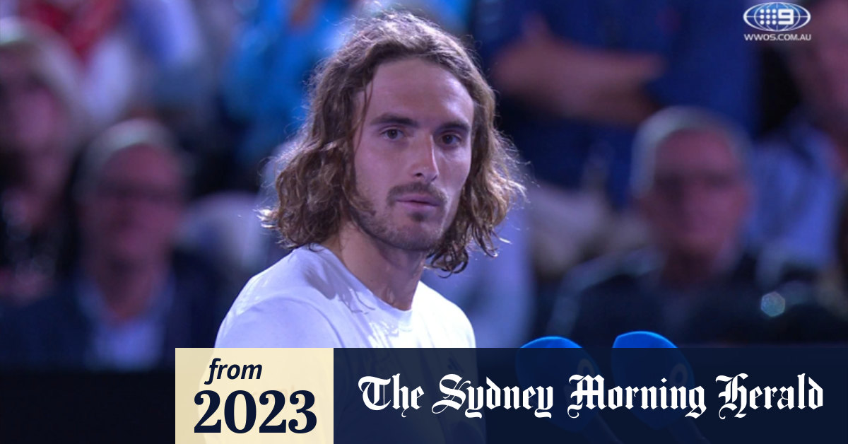 Video: Touching Tsitsipas message to victor