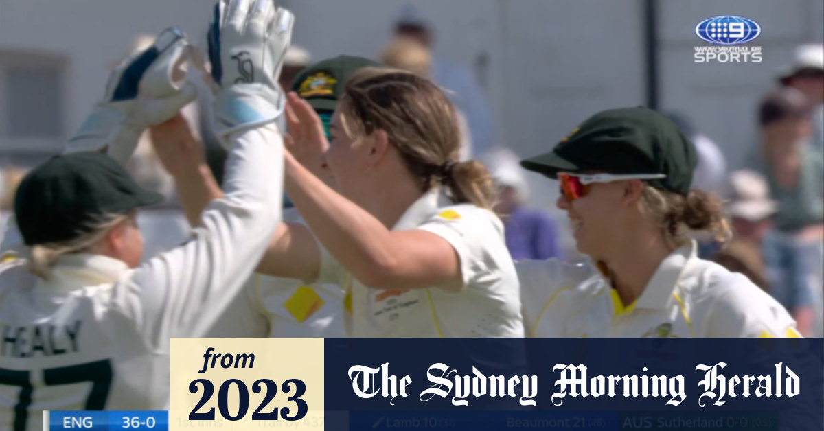 Video: Century-maker breaks through