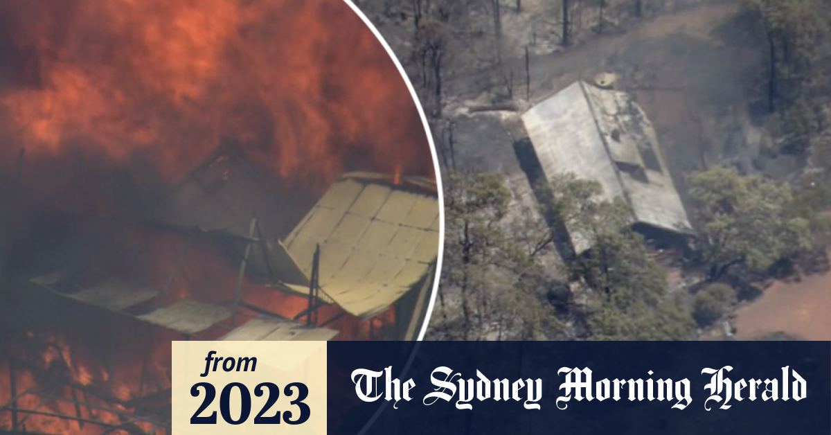 Video: Two homes lost in ‘intense' WA fire