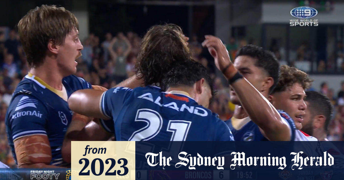 Video: Gutherson swoops on Brown kick
