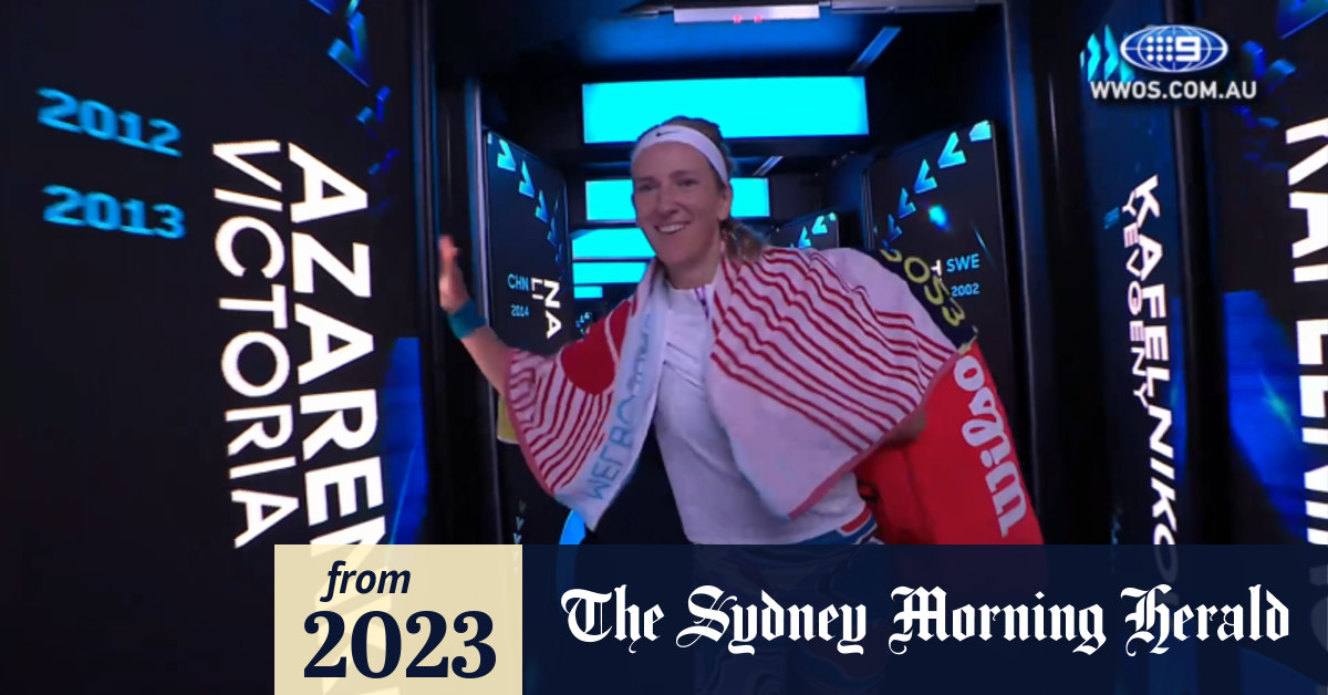 Video: Two-time champion's nod to previous triumphs