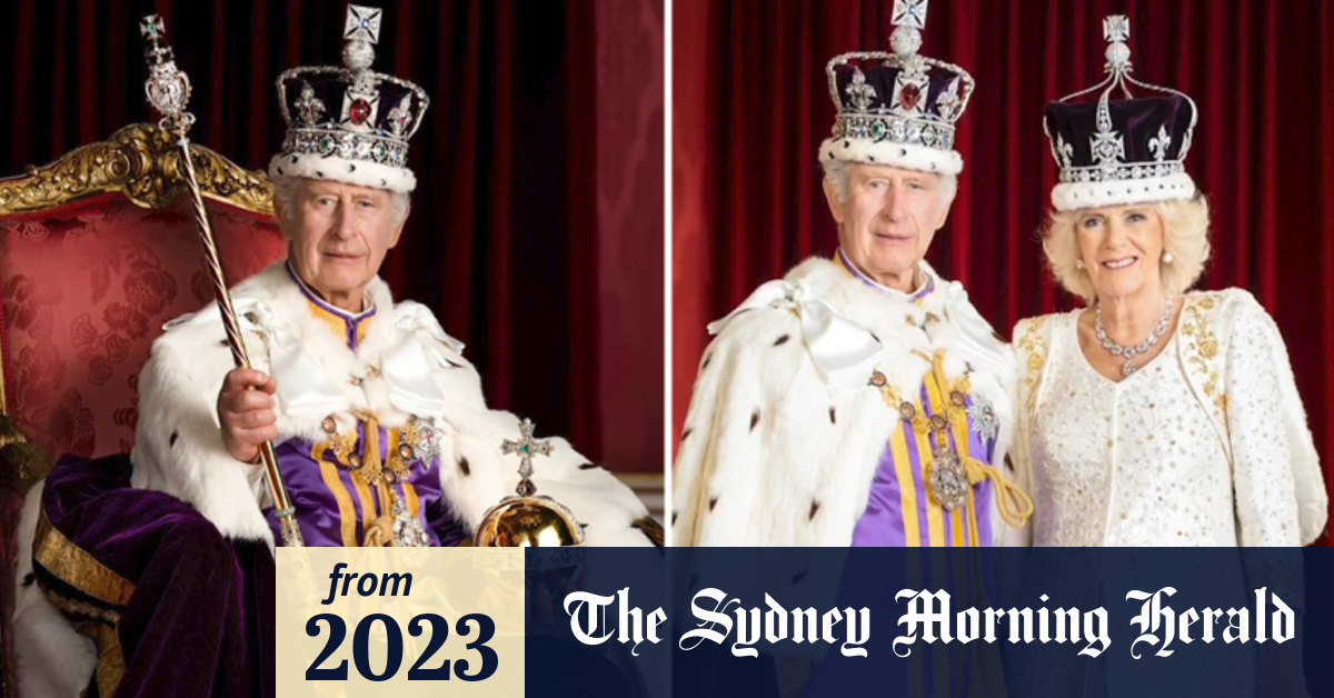 Video: First King and Queen portraits released