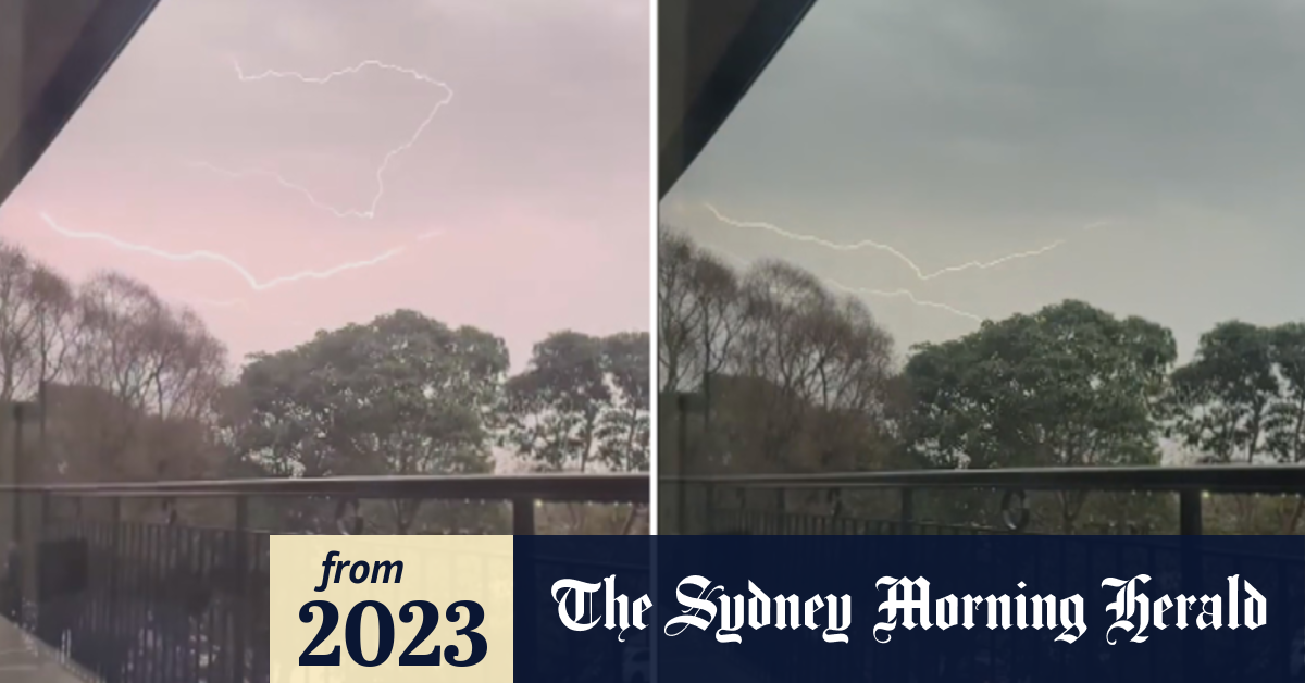 Video: Sydney cleaning up today after freak storm brought heavy rain ...