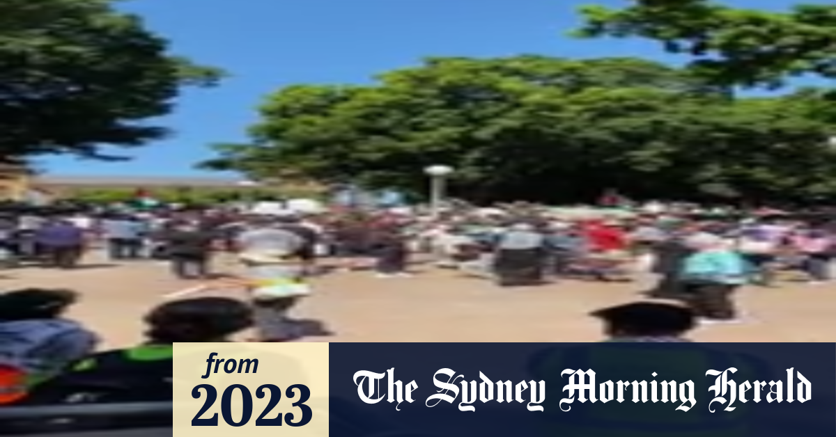 Video: Sydney Palestinian rally chants