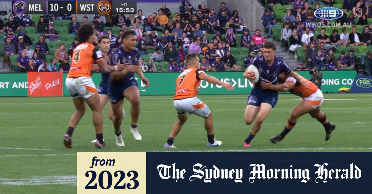 Video: NRL Highlights: Storm v Tigers - Round 4