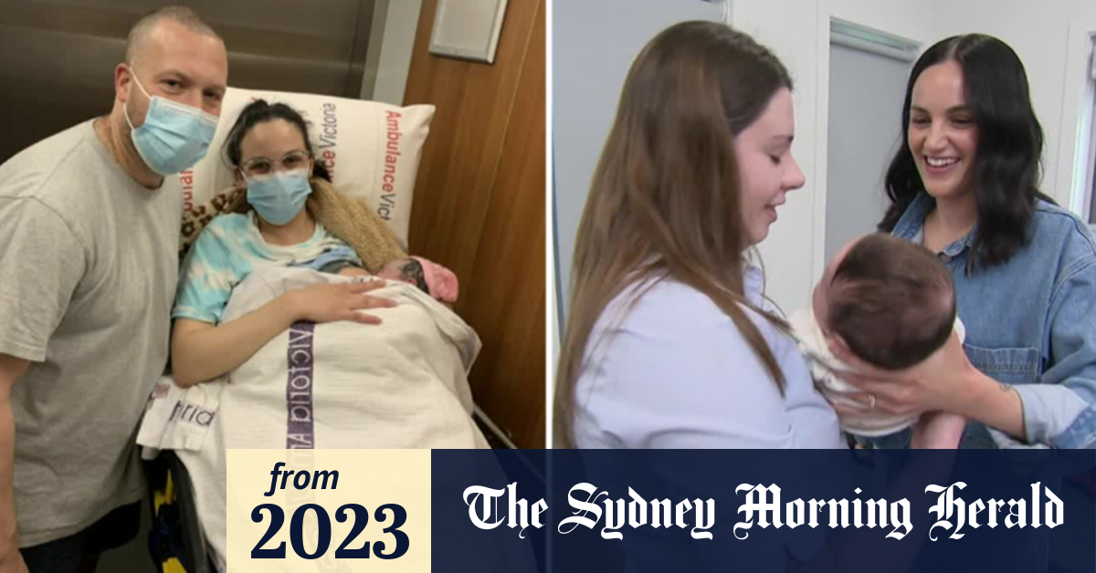 Video: Couple reunites with Triple Zero call taker who helped deliver ...