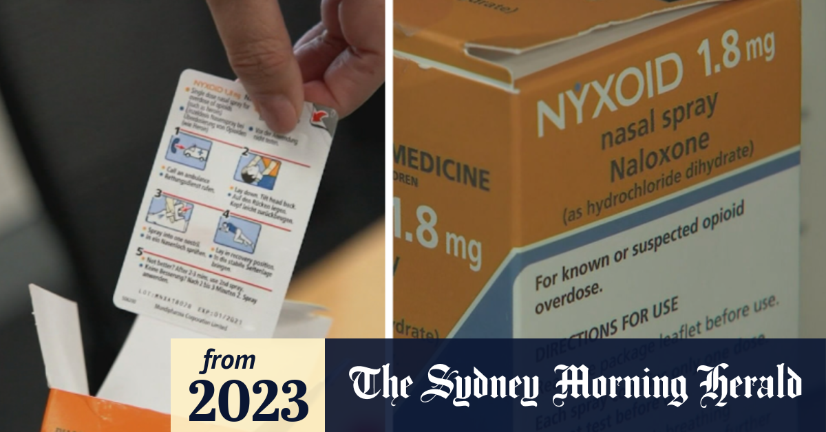 Video: Drug overdose treatment to be carried by police